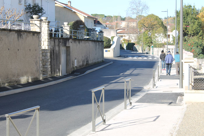 Aménagements chemin de Baron